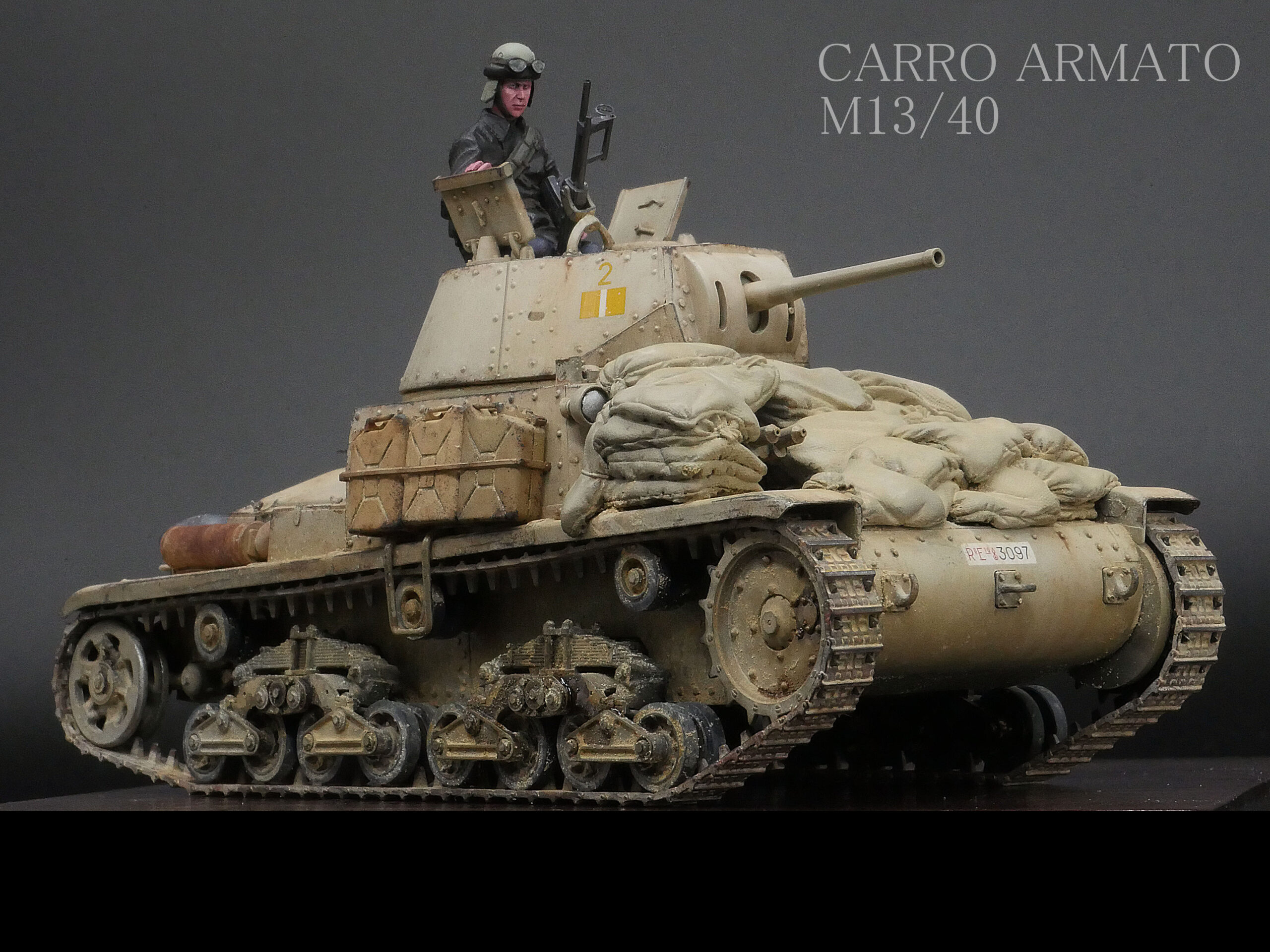 1/35 タミヤ イタリア 中戦車 M13/40 カーロ・アルマートITALIAN MEDIUM TANK CARRO ARMATO M13 ...