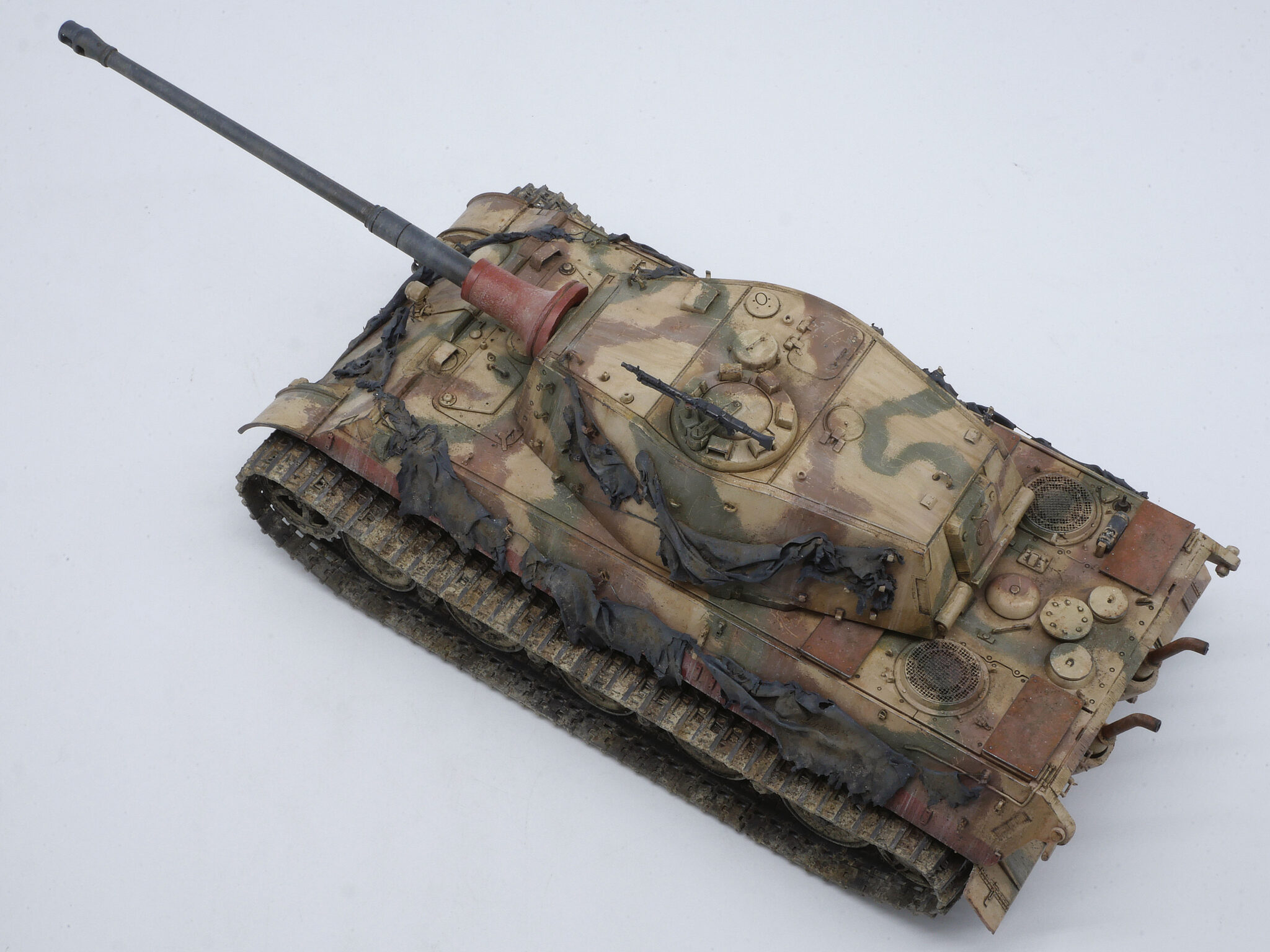 1/35 TAKOM KING TIGER LATE + Panzerartタコム キングタイガー 後期型 + Panzerart ドイツ国防 ...