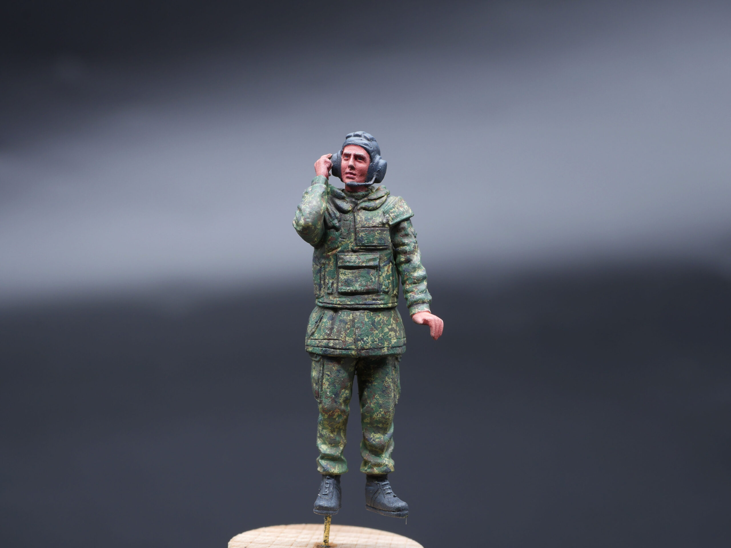 制作依頼品 1/35 MENG MODERN GERMAN TANK CREW モンモデル ドイツ連邦軍 戦車兵 - Rockken ...