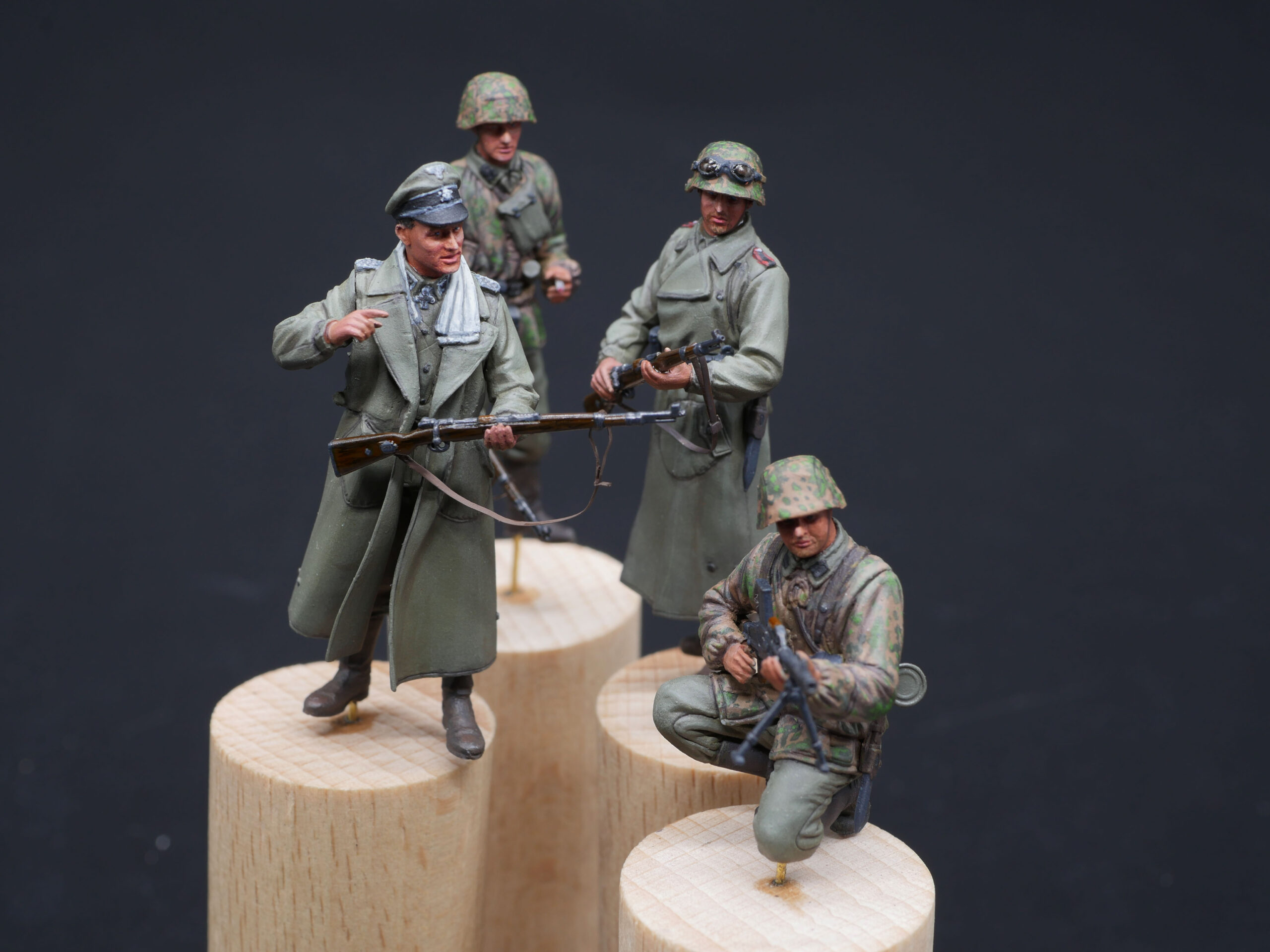 制作依頼品 1/35 Dragon LSSAH DIVISION ドラゴン LSSAH師団 - Rockken Model プラモデル 完成品 ...