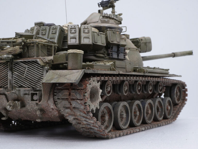 制作依頼品 1/35 TAKOM M48A3 Mod B タコム M48 パットン - Rockken Model プラモデル 完成品 画像 置場
