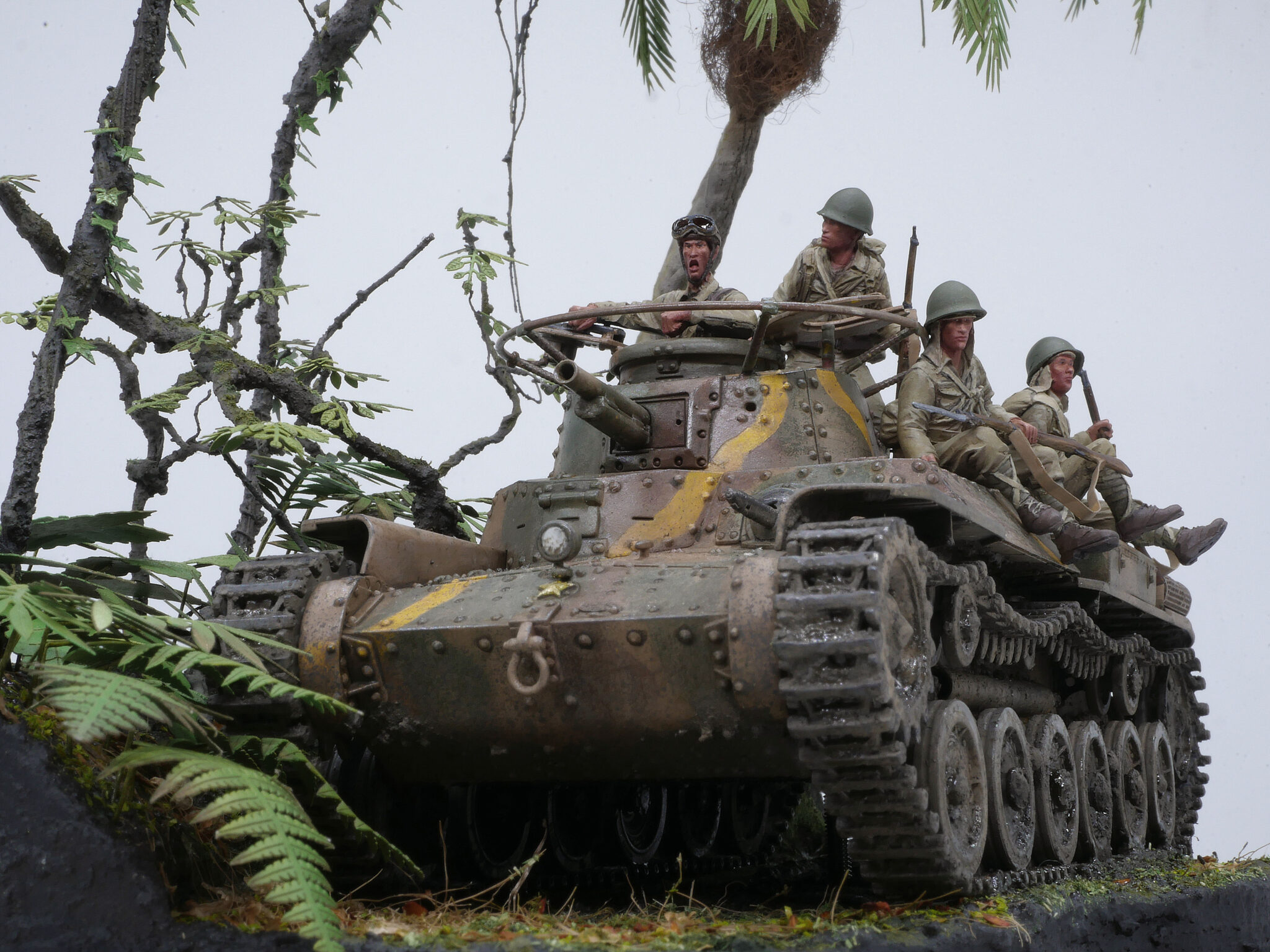 1/35 Dragon Type 97 Chi-ha ドラゴン 九七式中戦車 チハ 前期 パラセルミニチュア - Rockken Model ...